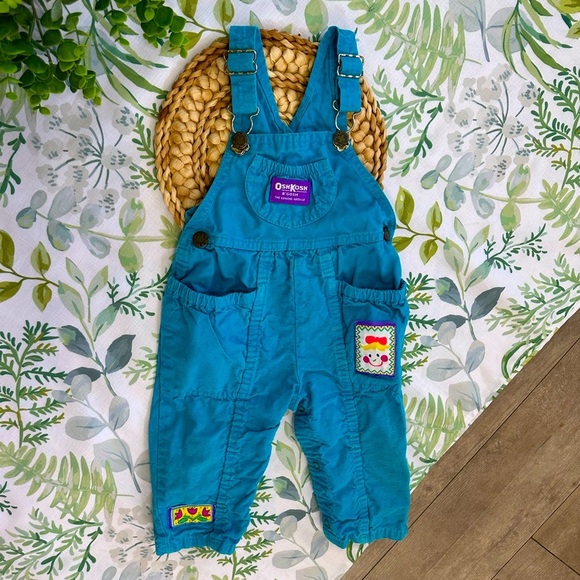 OshKosh B'gosh | Bottoms | Vintage Oshkosh Toddler Girl Patchwork ...